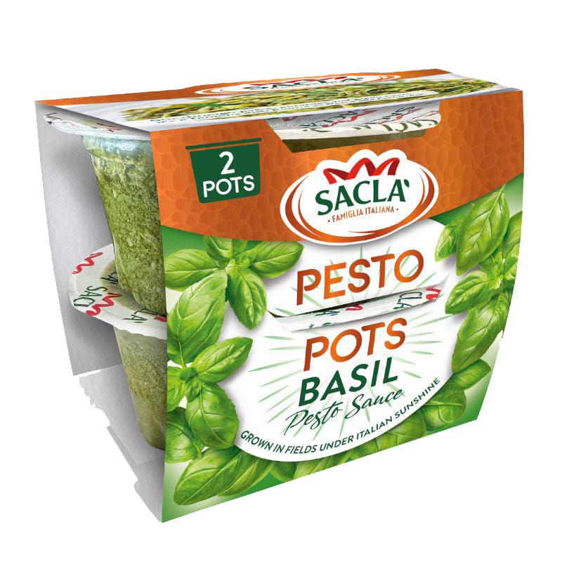 Classic Basil Pesto Pots | Italian Pesto | Sacla’ – Sacla'
