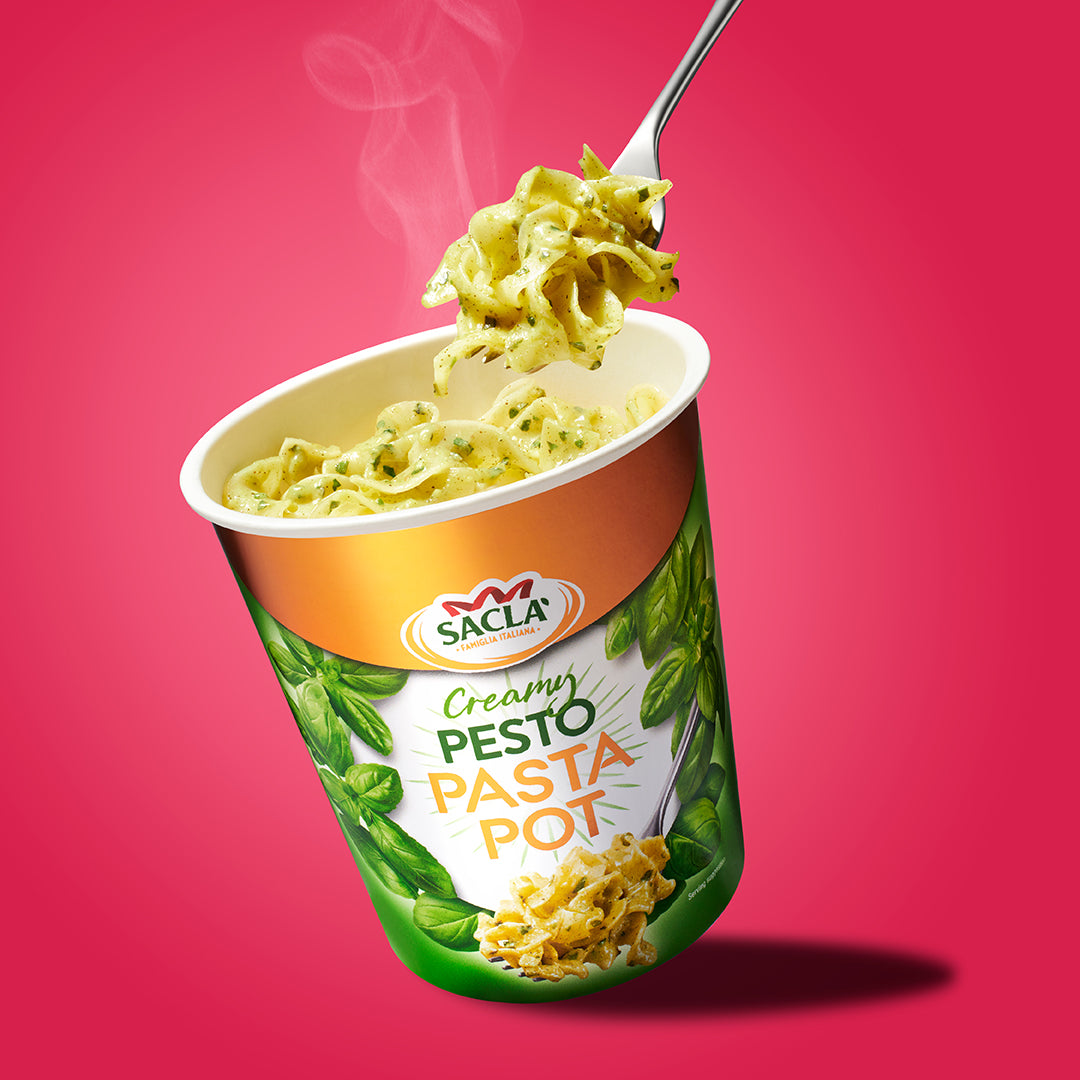 Sacla’ Creamy Pesto Pasta Pot – Sacla'