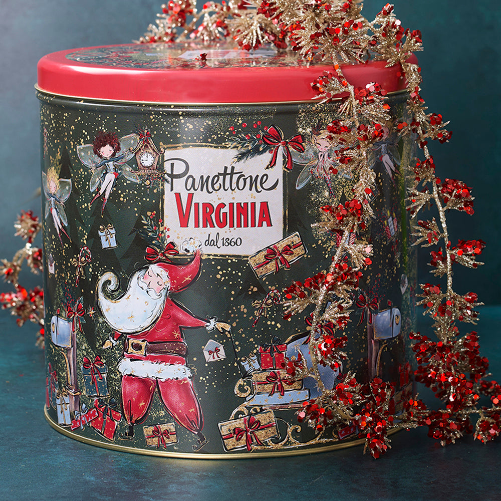 Traditional Panettone Tin 1kg by Virginia – Sacla'