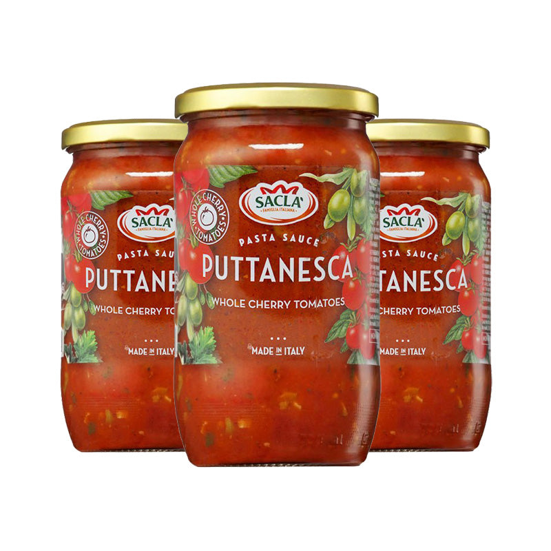 Sacla' Puttanesca Pasta Sauce 680g | Pasta Sauces | Sacla'