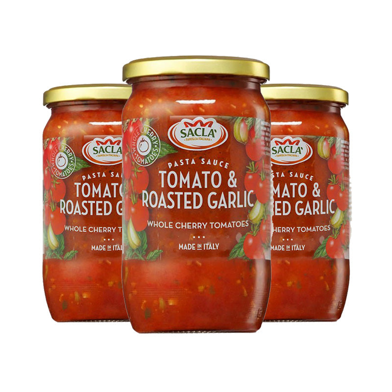 Sacla' Tomato & Roasted Garlic Sauce 680g | Pasta Sauces | Sacla'