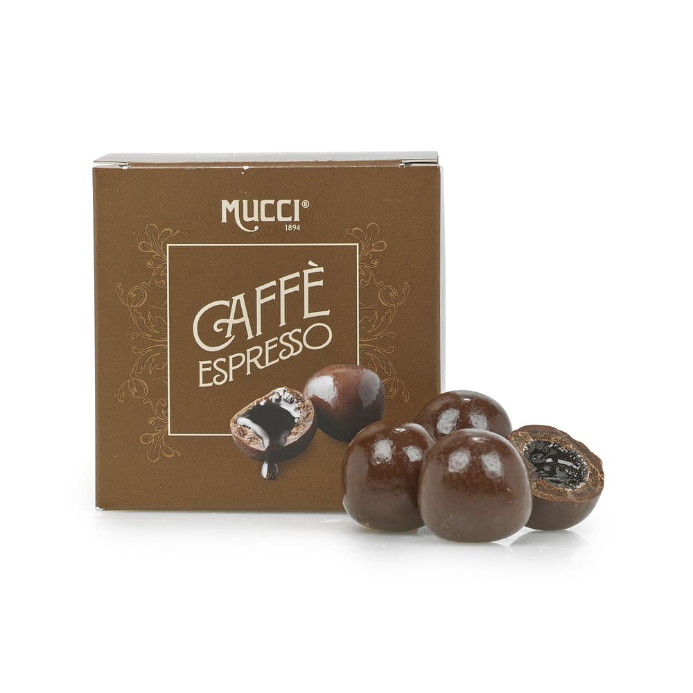 Caffé Espresso Dragées (75g) | Mucci Coffee Chocolates | Sacla'