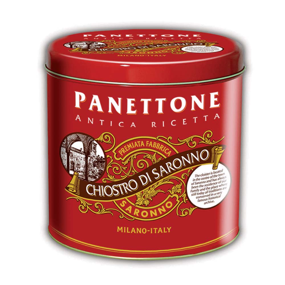 Panettone Classico in Tin 1kg by Lazzaroni | Sacla' UK