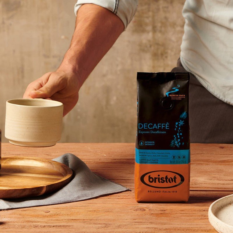 Ground Decaf Coffee 250g by Bristot | Italian Coffee | Sacla'