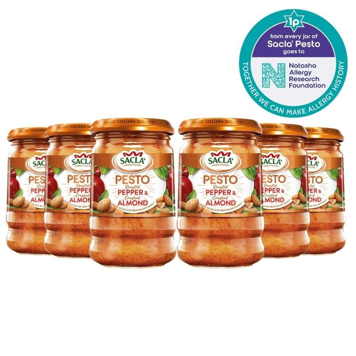 Roasted Red Pepper And Almond Pesto | Italian Pesto | Sacla’ – Sacla'